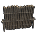 Wooden Barricade Cover - Rustpedia